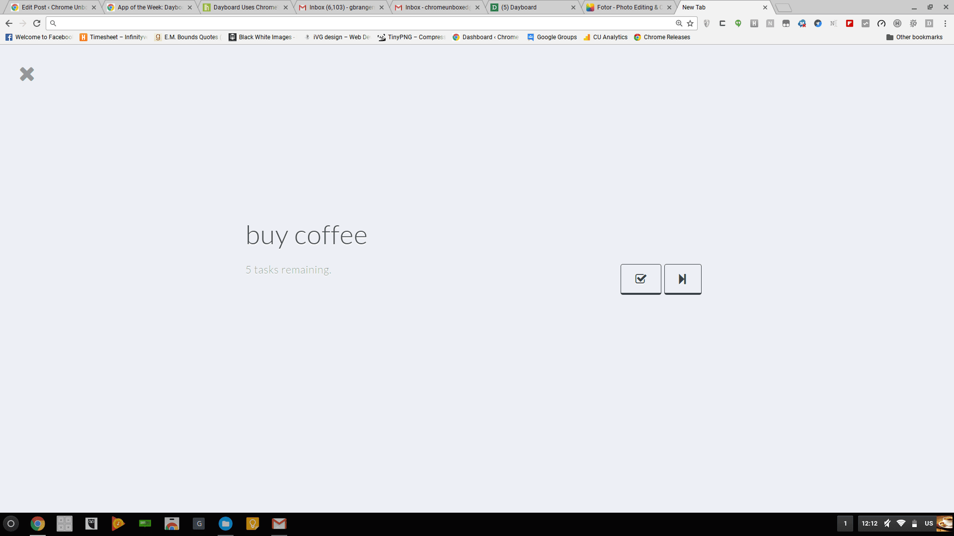 App of the Week: Dayboard New Tab Page