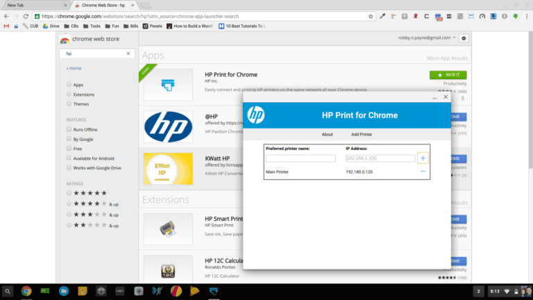 USB Printing From A Chromebook Is Possible And Quite Simple