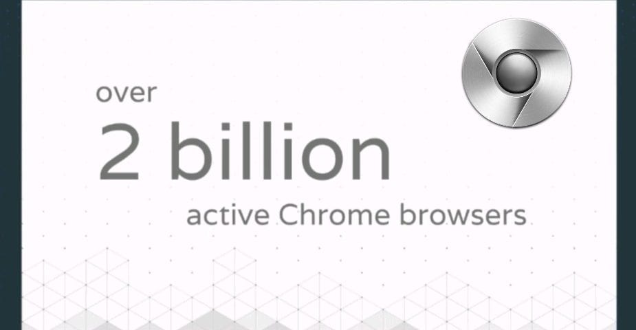 Chrome Celebrates 2 Billion Active Installs
