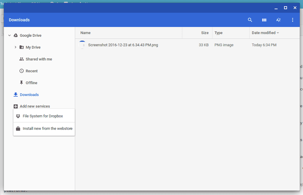 How To Use Dropbox With Your Chromebook