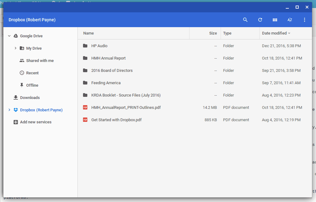 How To Use Dropbox With Your Chromebook