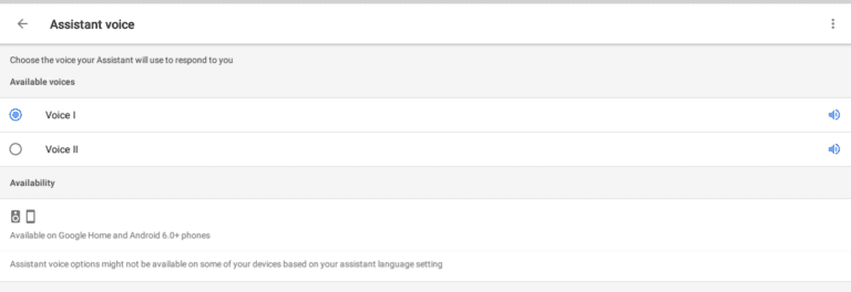 Google Assistant Adds Second Voice Option
