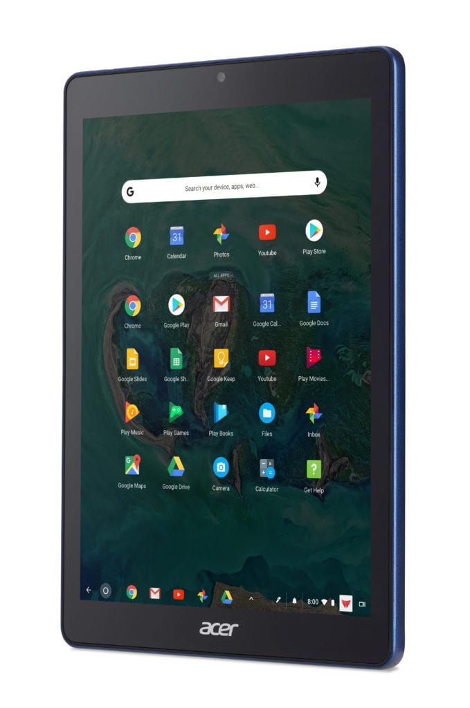 Acer Officially Debuts The First Chromebook Tablet