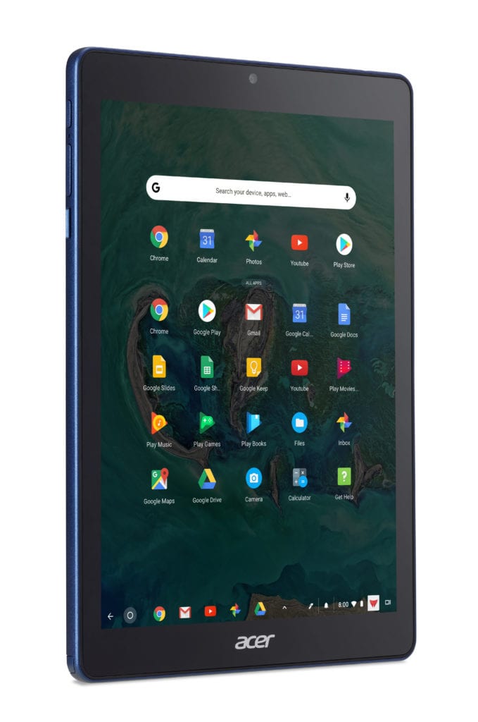 Acer Officially Debuts The First Chromebook Tablet