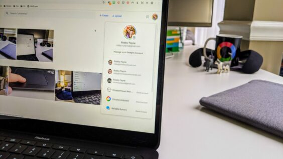 New account switch Material Design UI rolling out to Google’s web services