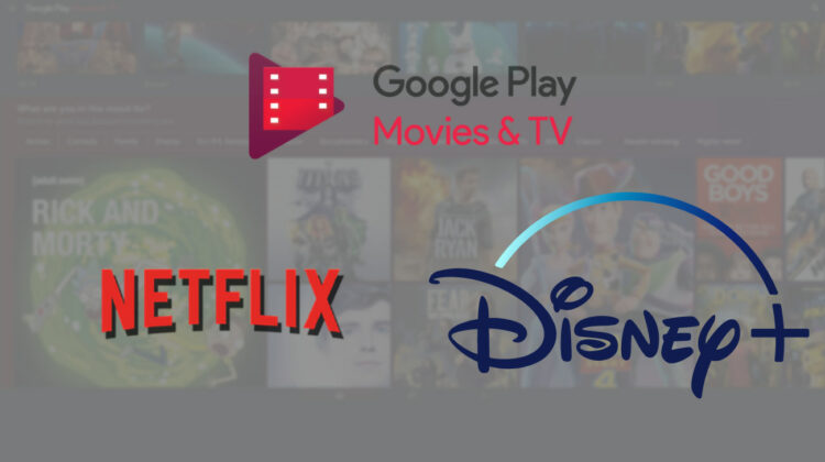 Google Play Movies can now manage your Netflix and Disney+ content