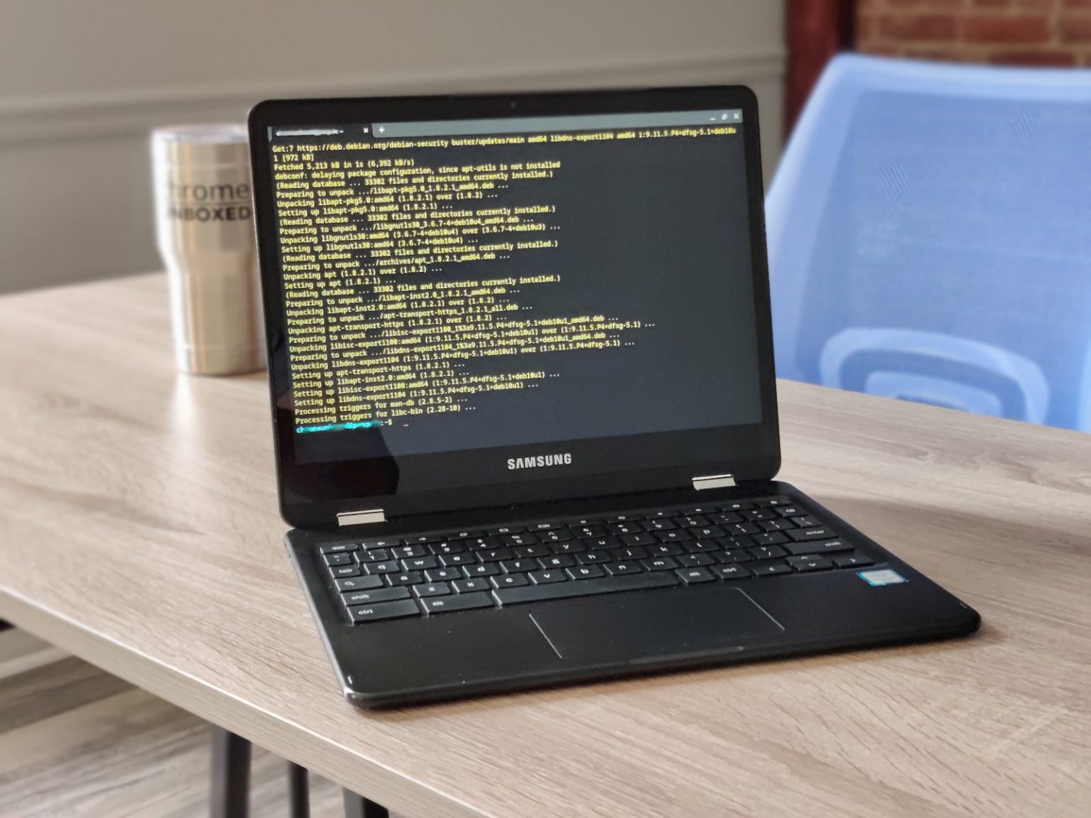 Getting started with Linux apps on your Chromebook