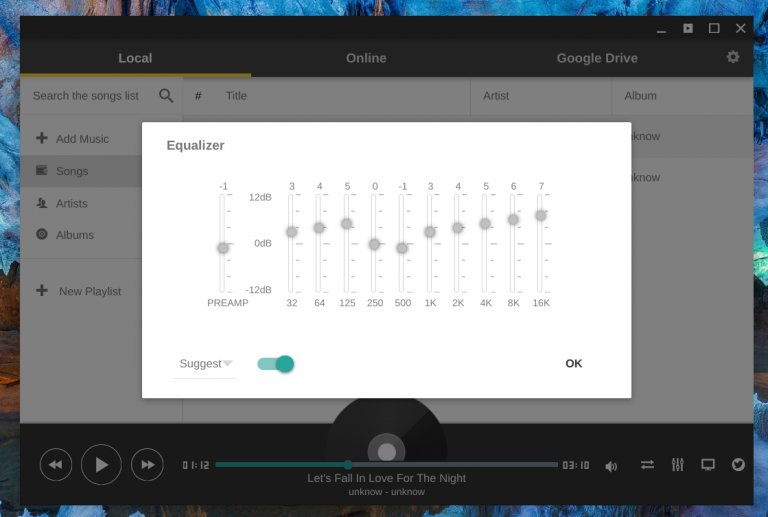 How to use an EQ for your Chromebook audio playback