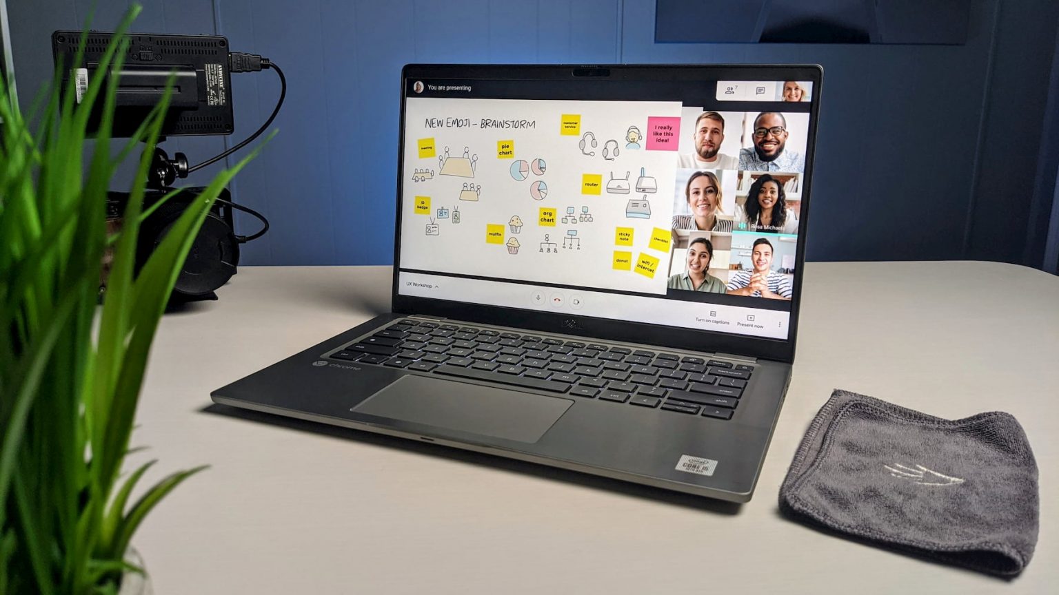 Google Meet is bringing virtual white boards to video chats with Jamboard