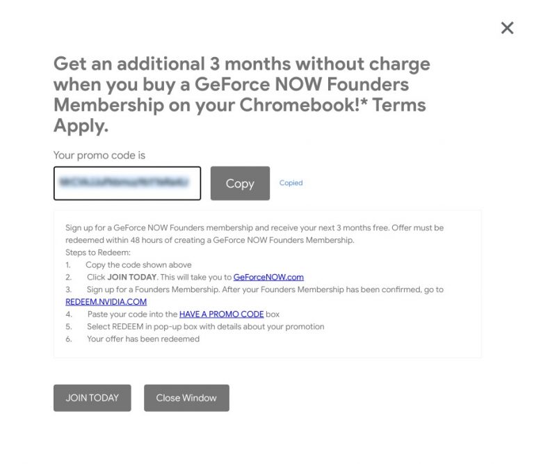 How to get 3 free months of GeForce NOW on your Chromebook