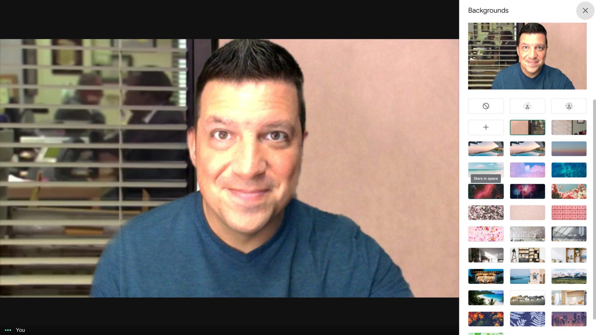 Hands-on with the new web-based Google Meet custom backgrounds and ...