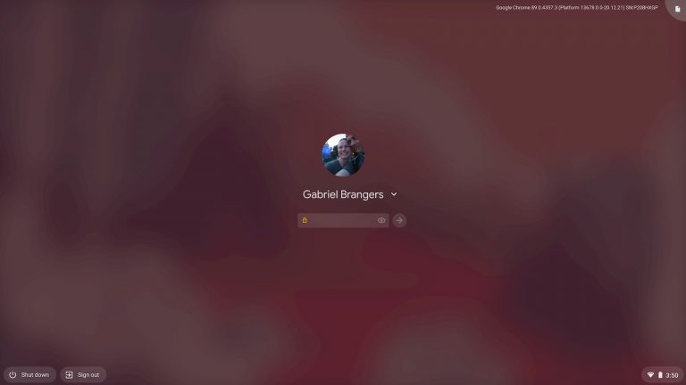Chromebook lock screen gets a fresh coat of paint
