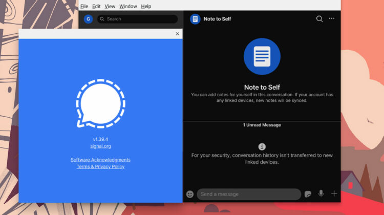 Installing Signal for Desktop on your Chromebook (2021 Edition)