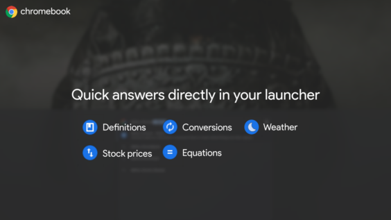 Your Chromebook launcher can now give you quick answers and save you ...