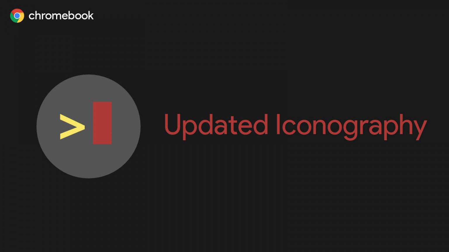 Chromebook Crosh terminal becomes a system web app with a slick, new icon