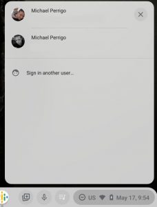 Chromebooks really should add a dialog box to confirm sign out for ...