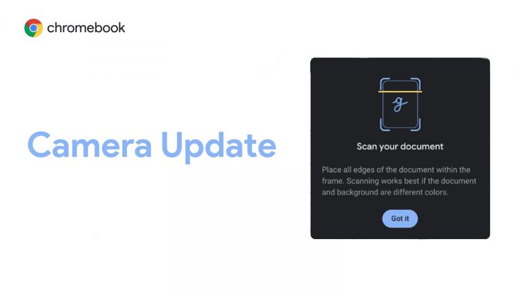 Just point and shoot – Your Chromebook camera will soon be able to scan ...