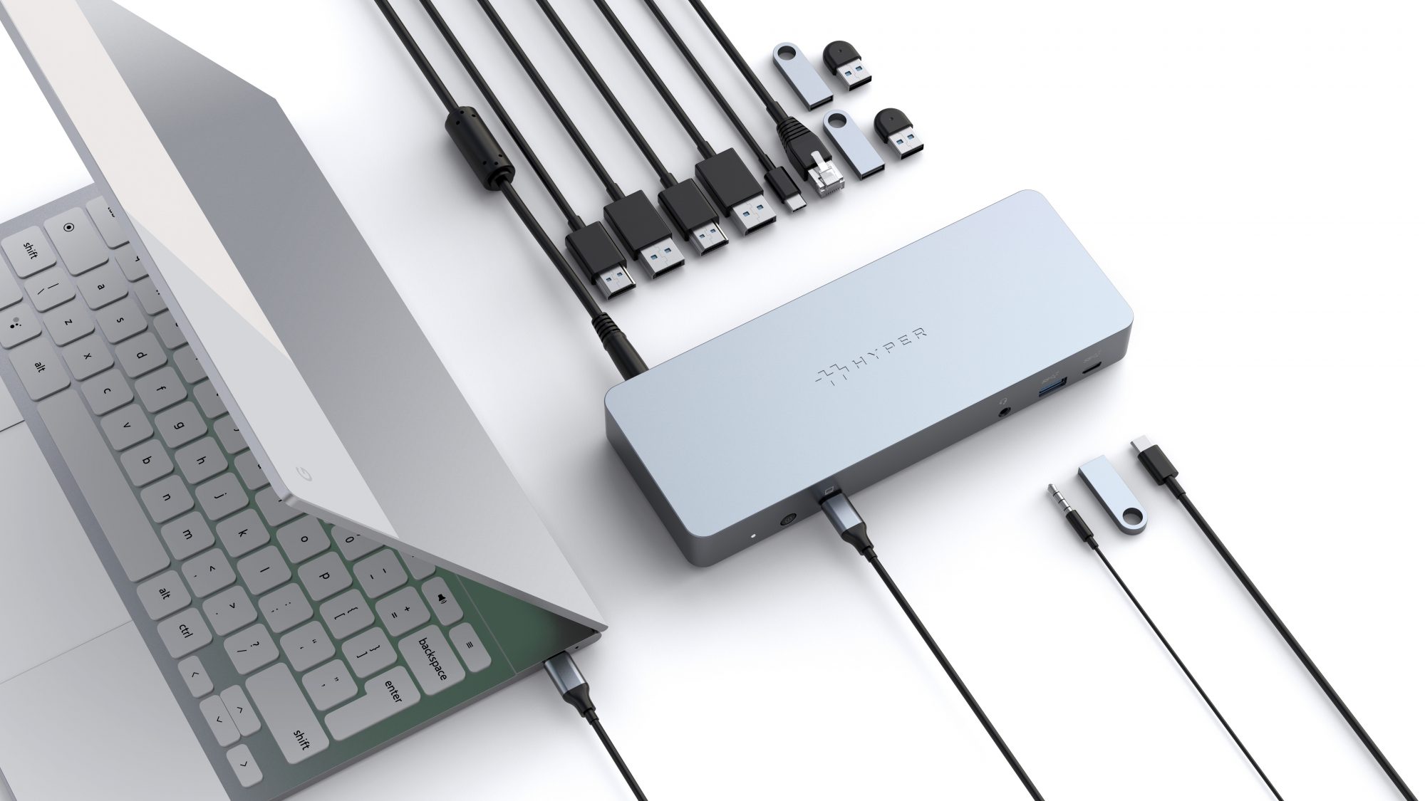 Hyper adds two new USB-C Works with Chromebook accessories to its lineup