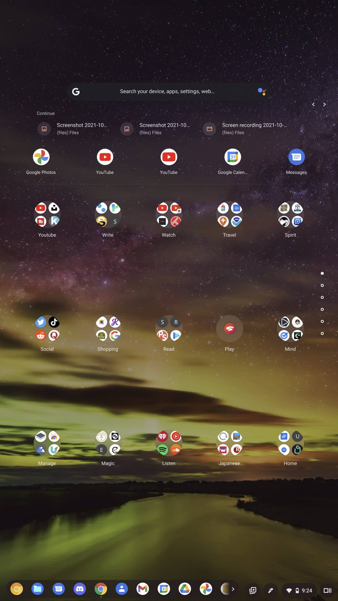 Smaller icons and folders give the new Chromebook launcher an air of ...