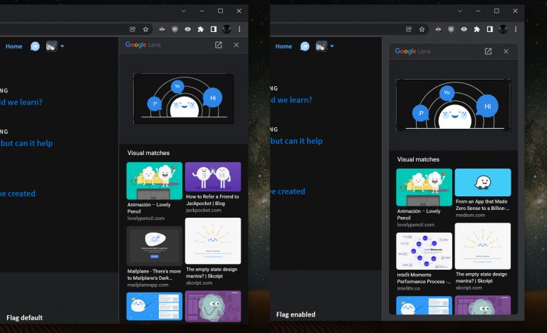 Chrome’s new Side Panel is receiving a much-needed visual redesign