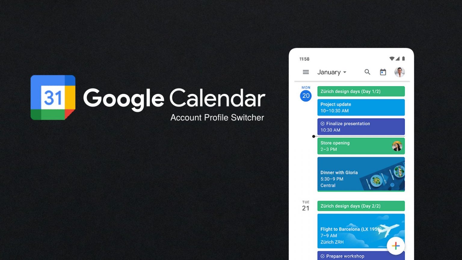 Google Calendar for Android and iOS devices finally has a visual ...