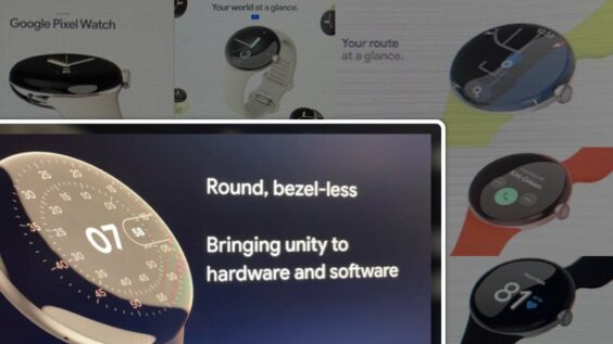 Official press renders leak for the Pixel Watch and this thing still ...