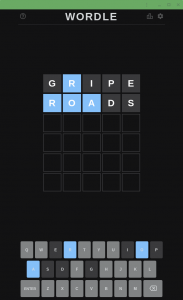 Wordle is a web app word game you should play right now