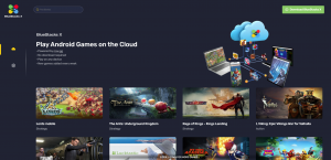 Play Android games in the browser with BlueStacks X