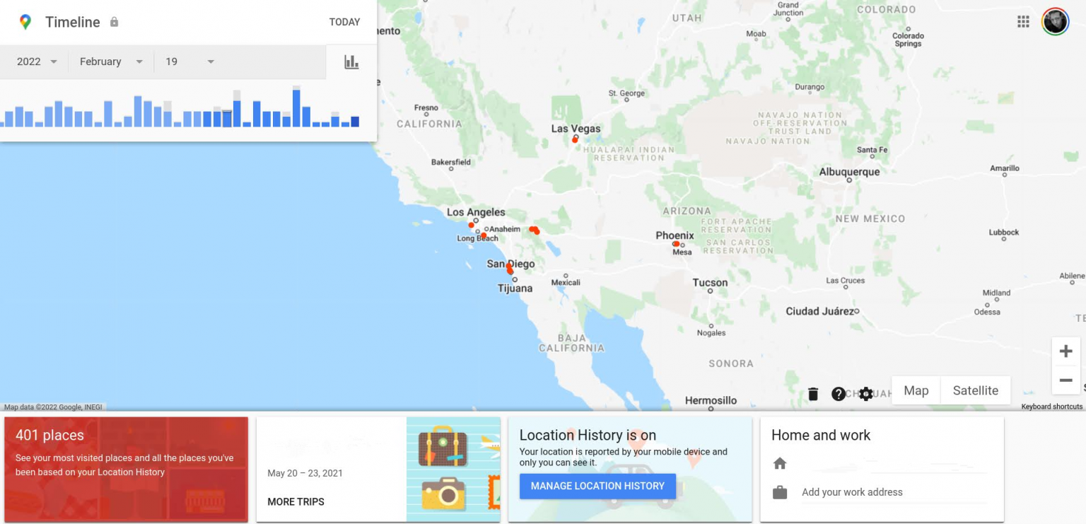 How to turn off your Google Maps “Timeline” location history