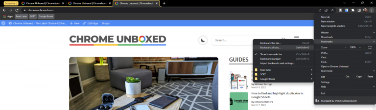 How to unofficially save and recall your Chrome Tab Groups