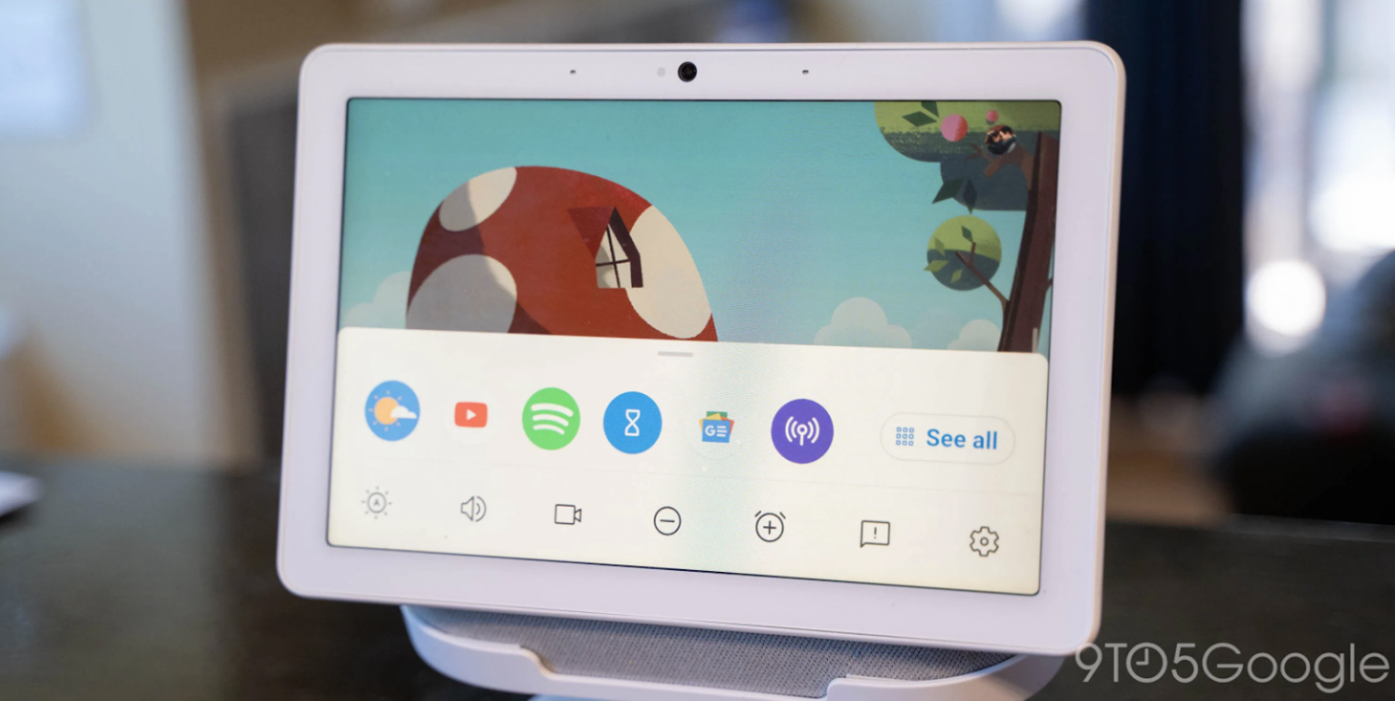 Second Gen Nest Hub users are receiving a redesigned UI