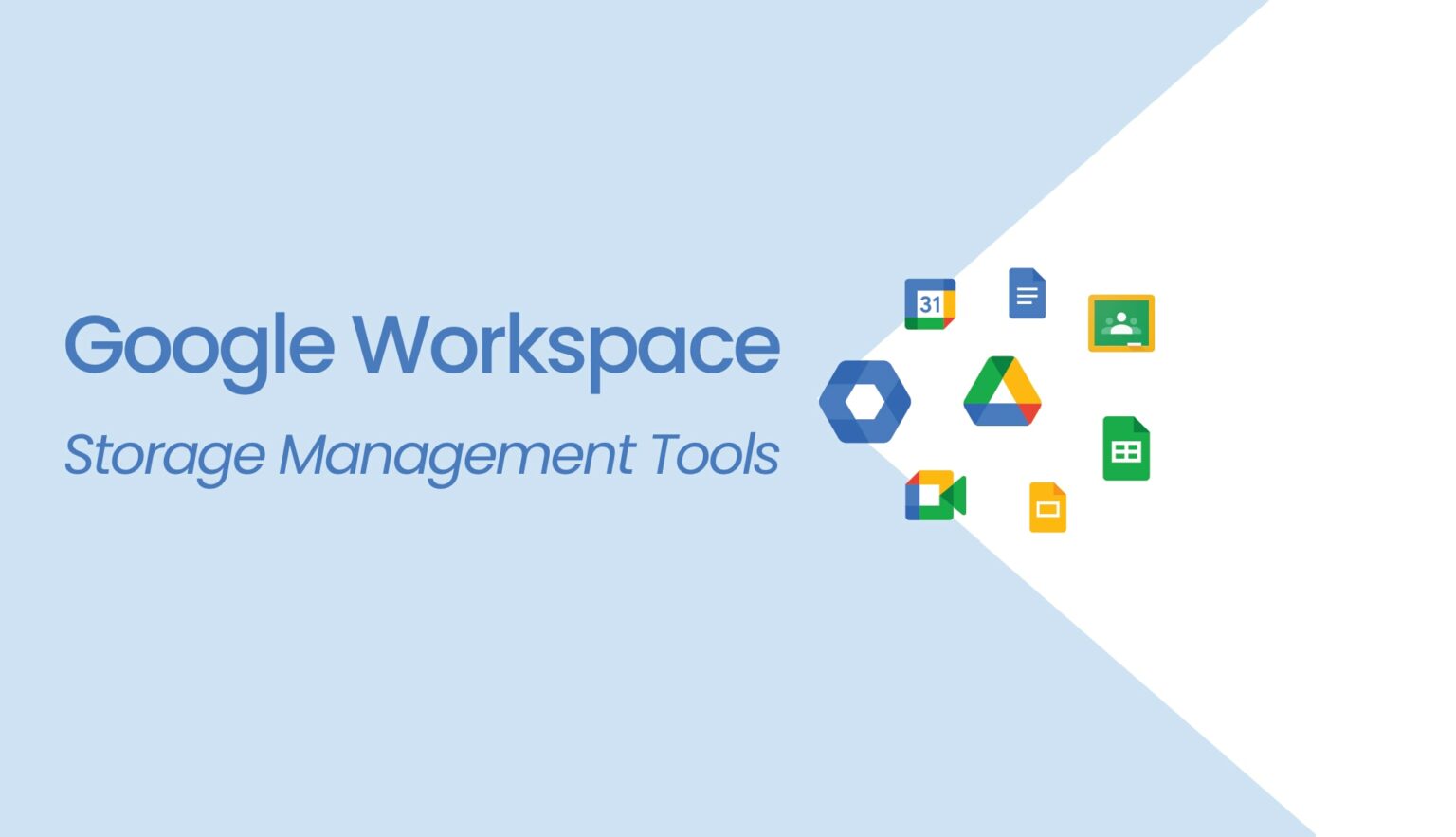 Workspace: Storage management tools rolling out for Admins