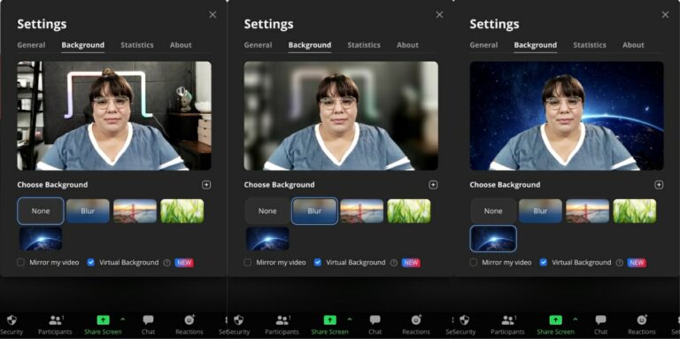 Zoom PWA gets blurred and virtual backgrounds, Chrome tab audio sharing