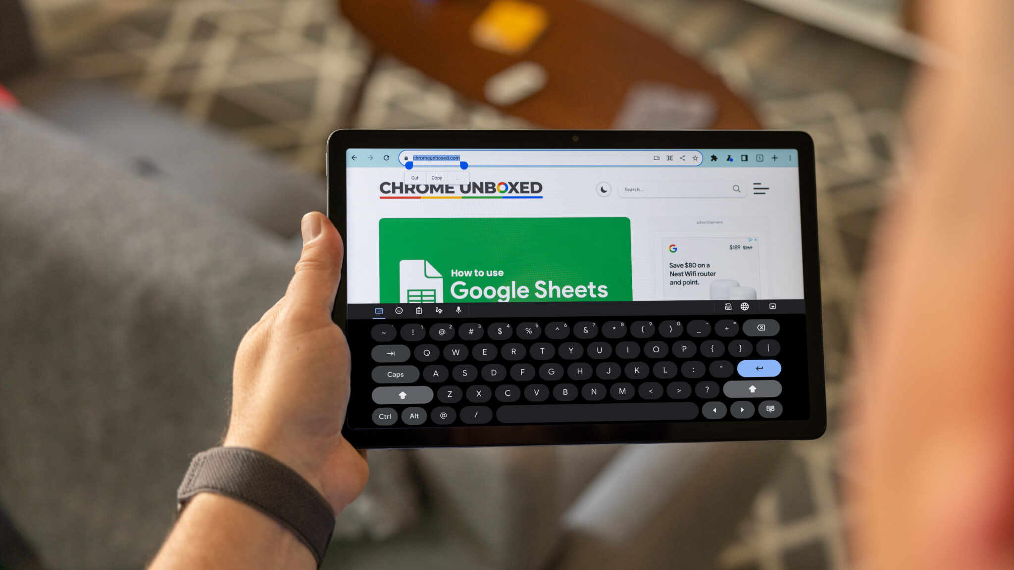 ChromeOS virtual keyboard is getting a Material You makeover