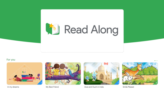 Read Along by Google is now available as a web application