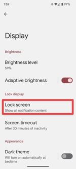 How to switch clock styles on Android phone’s lock screen