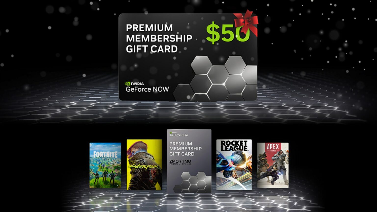 NVIDIA has GeForce NOW gift cards ready for the holidays