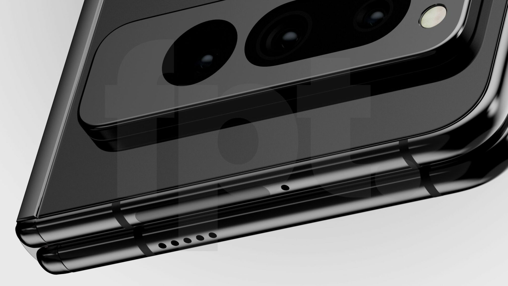 Christmas comes early with full renders of the Pixel Fold