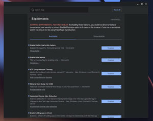 Chrome Flags: What are they and how to enable them
