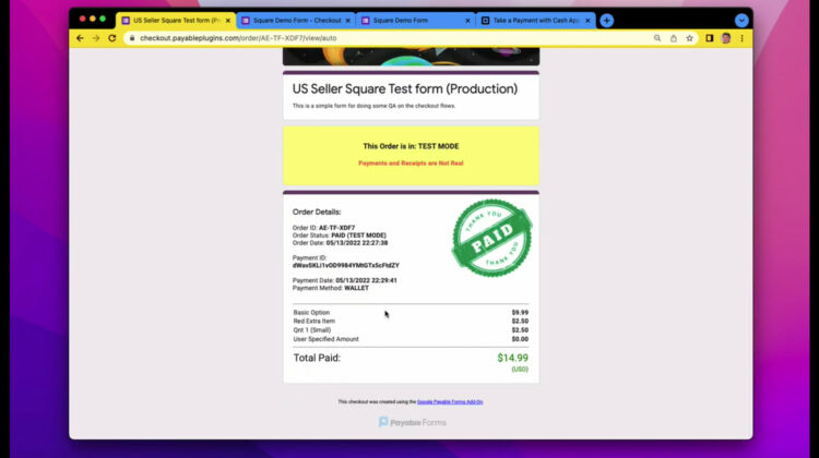 Payable: The one-stop, no-code solution for taking payments in Google Forms