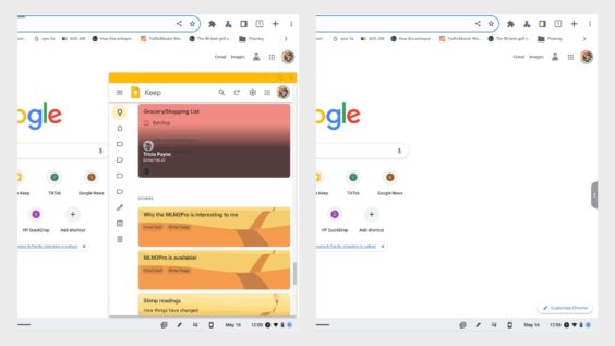 New split-screen layouts are here in ChromeOS 114 Beta