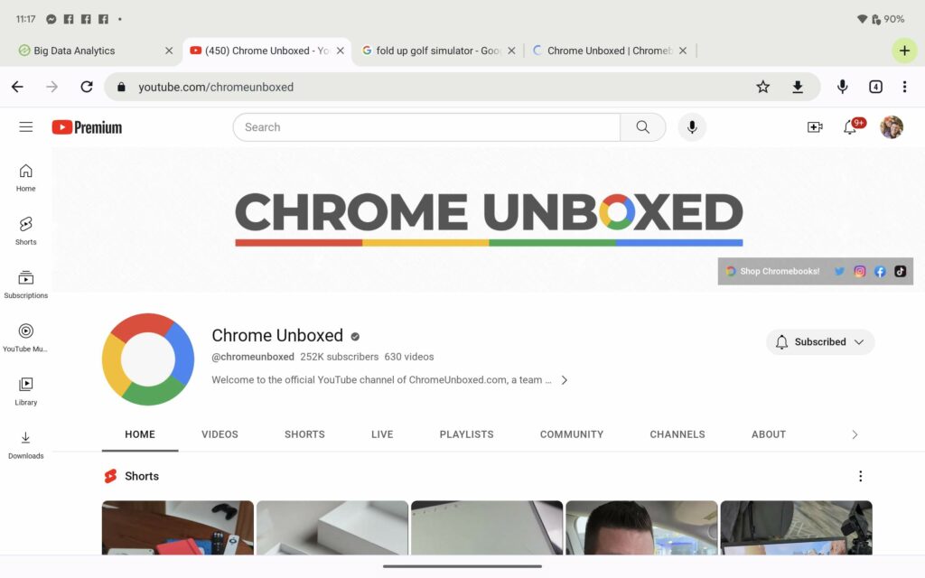Chrome’s tab strip on Android tablets is just ridiculous