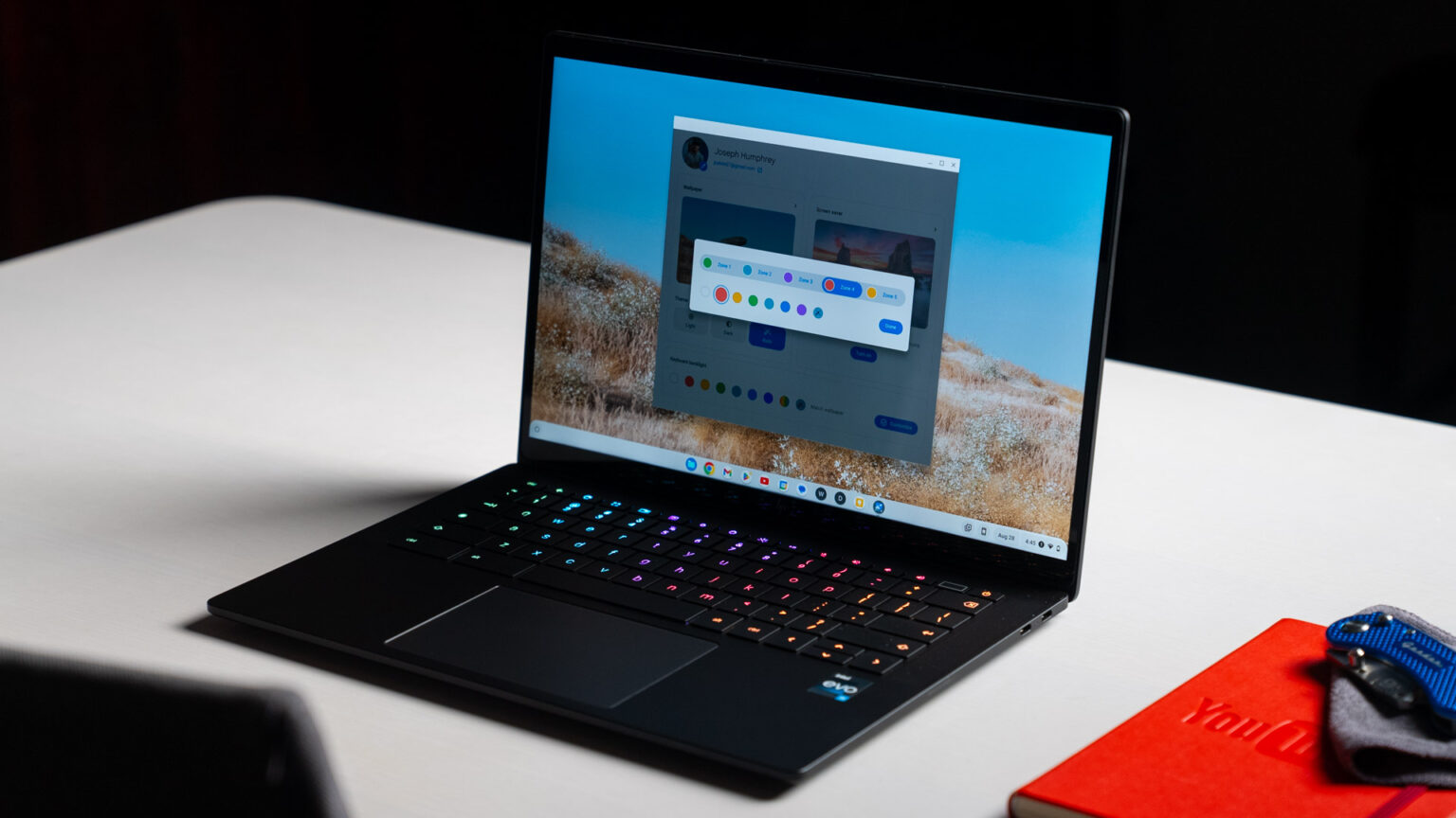 With ChromeOS 116, you can truly customize your RGB keyboard