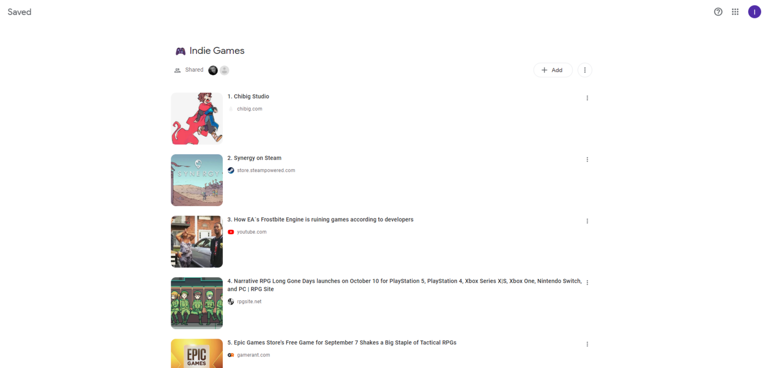 Google Collections finally adds list view for all your saved content ...