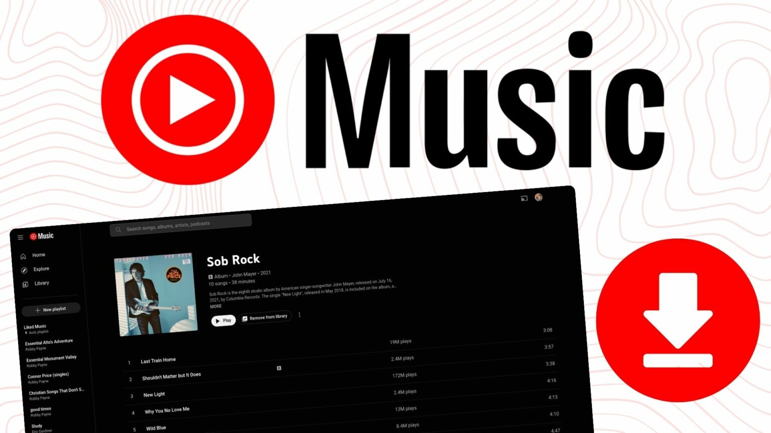 You can soon download songs in the YouTube Music web app