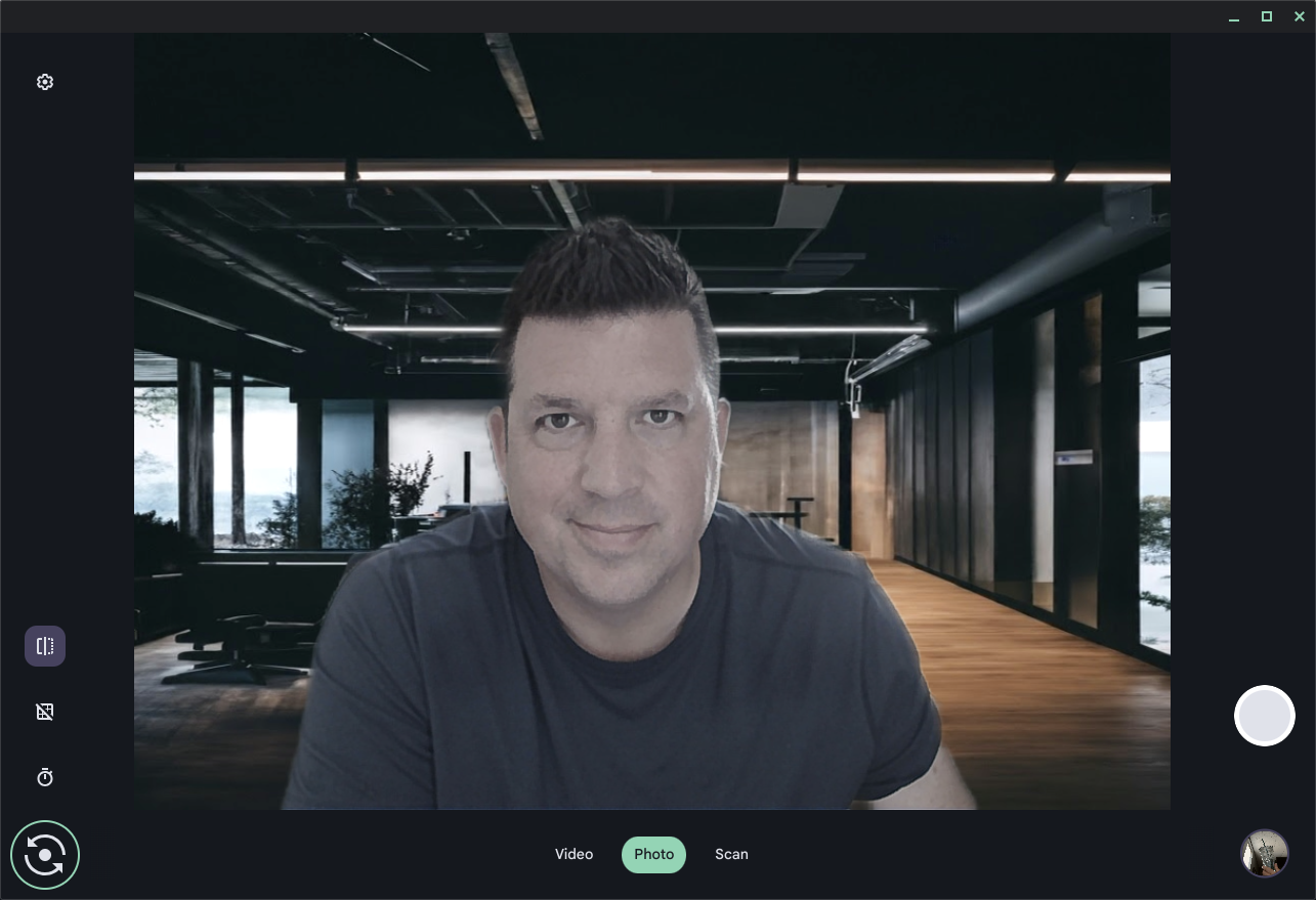 Chromebook Plus AI video chat backgrounds are pretty sweet