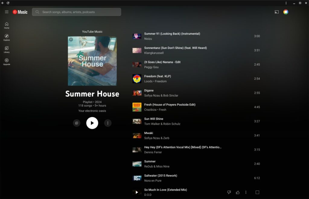 YouTube Music gets a fresh UI update on the web