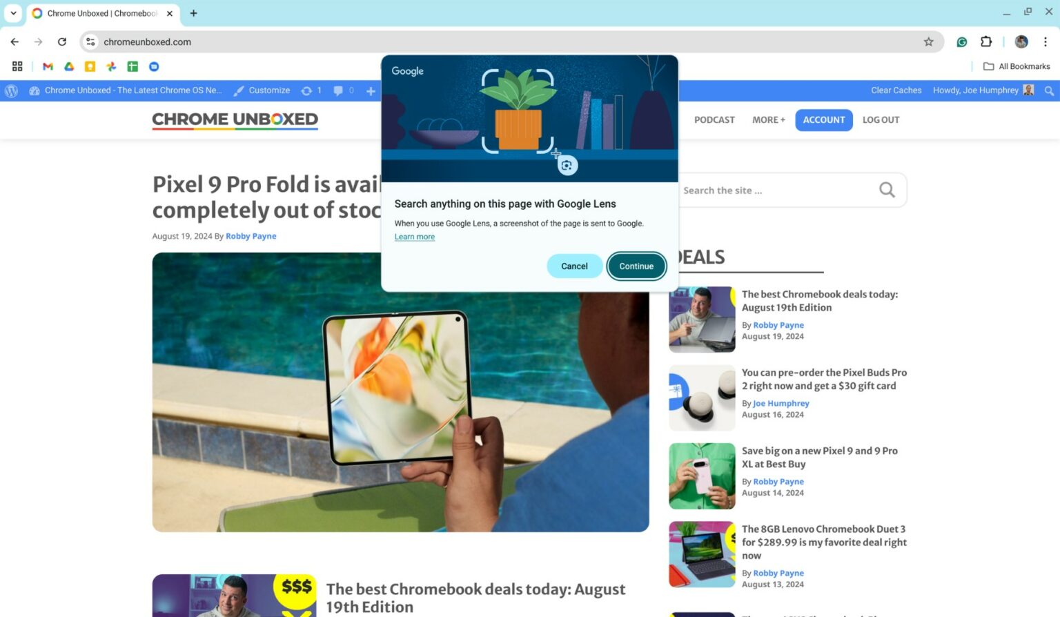 Google Lens is coming to Chrome: Here’s how to try it out now