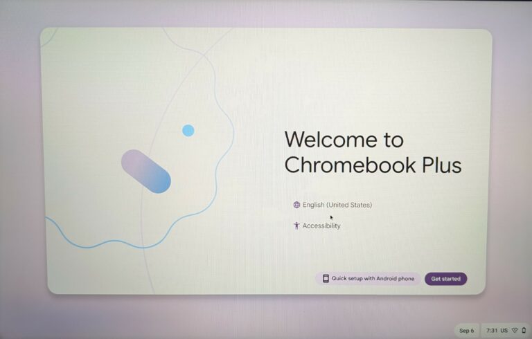 ChromeOS 128 OOBE allows express setup via your Android phone