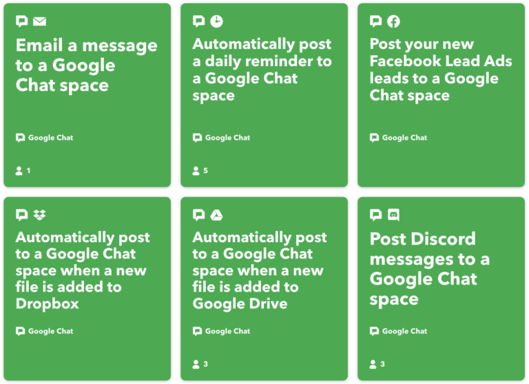 Google Chat gets an automation boost with IFTTT and UKG Flow